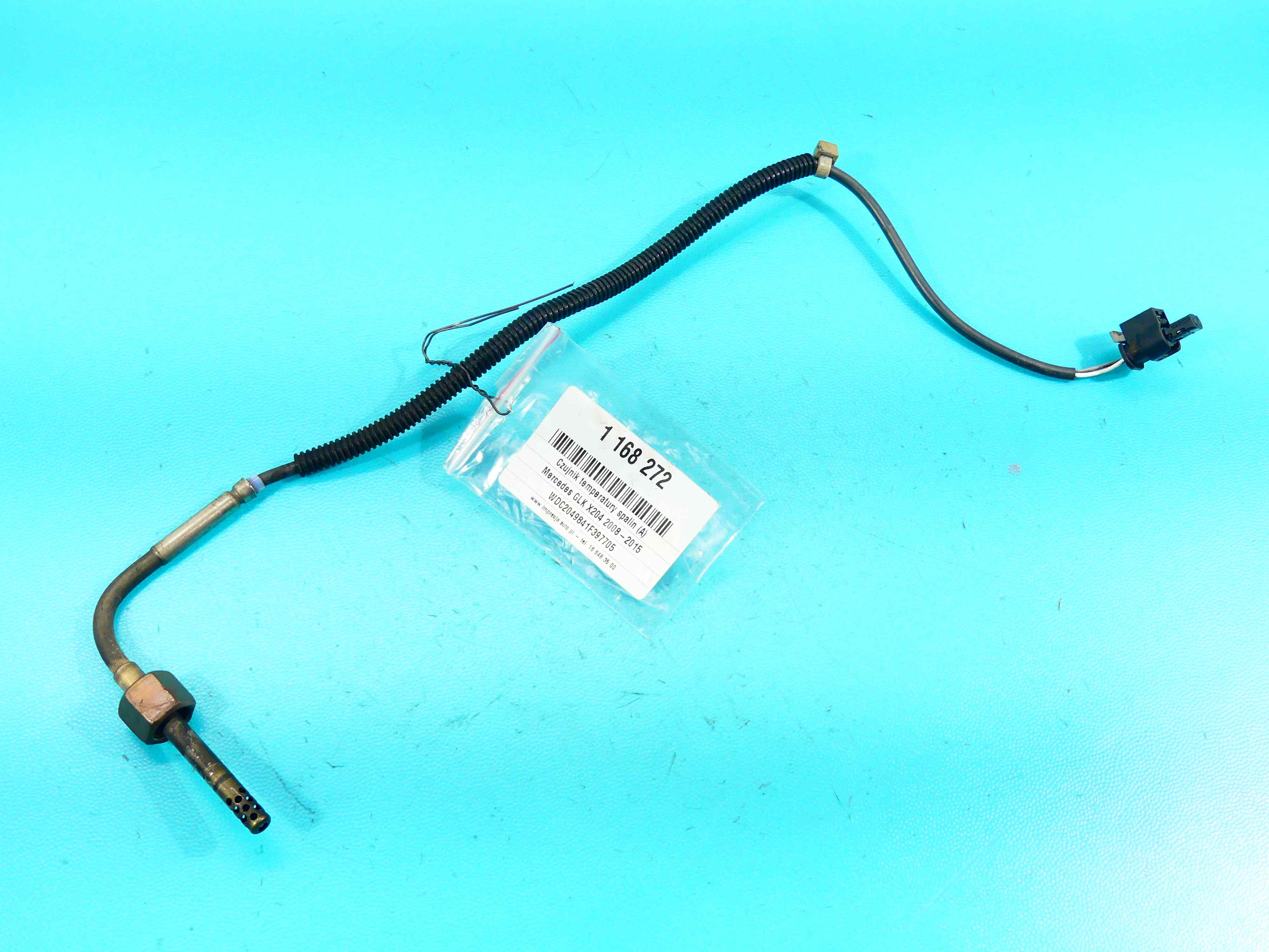 Czujnik temperatury spalin Mercedes W204 A0051531728
