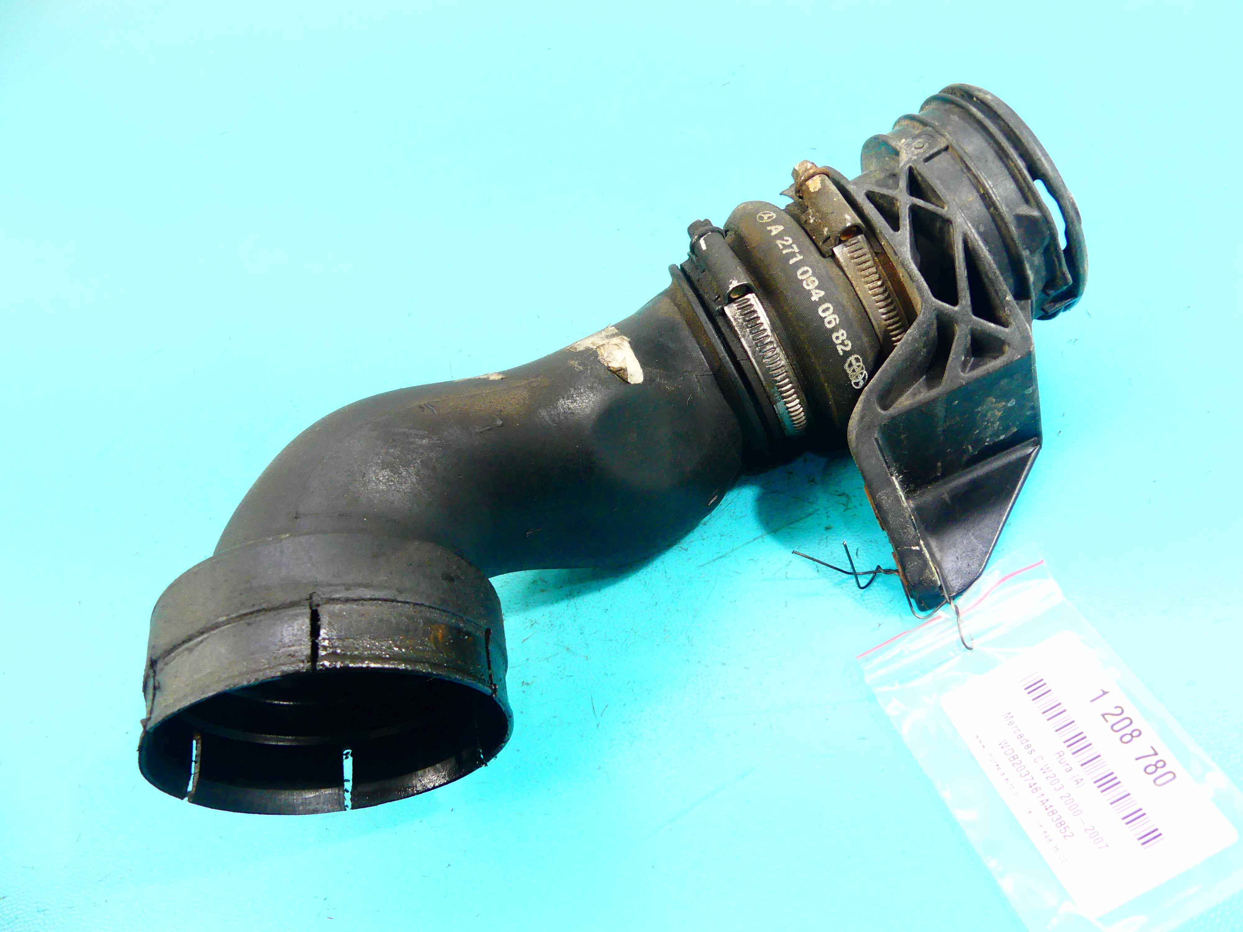 Rura przewód Mercedes W203 A2710901437 1.8 kompressor