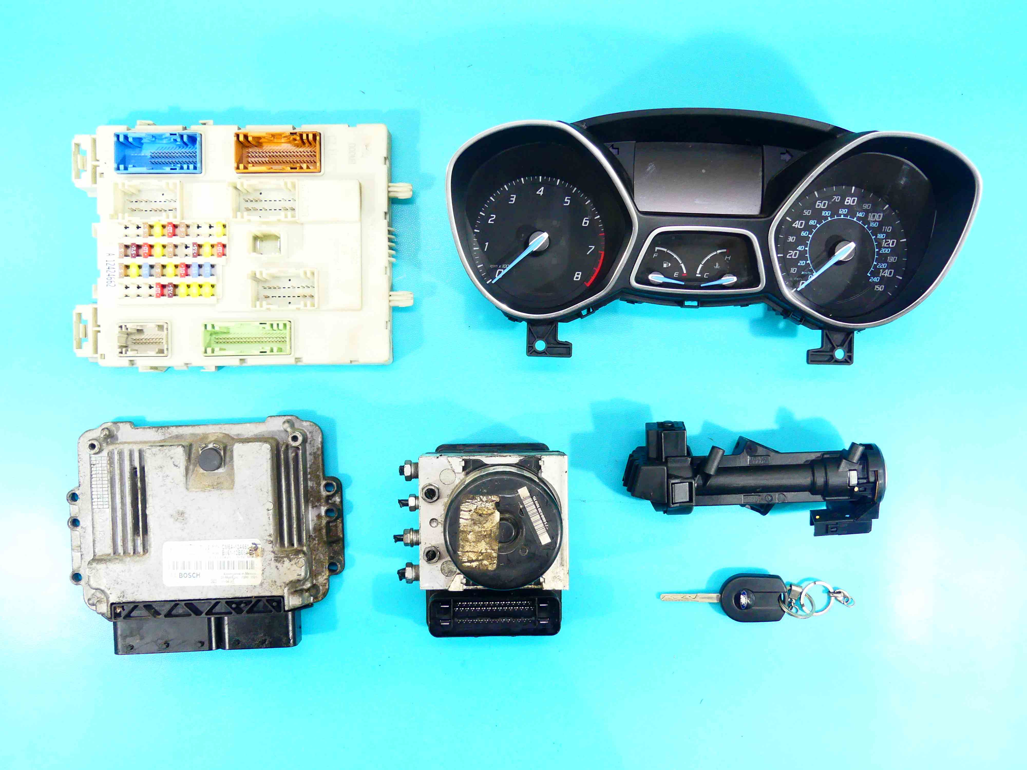 Komputer zestaw Ford Focus Mk3 0261S07636 2.0 16v