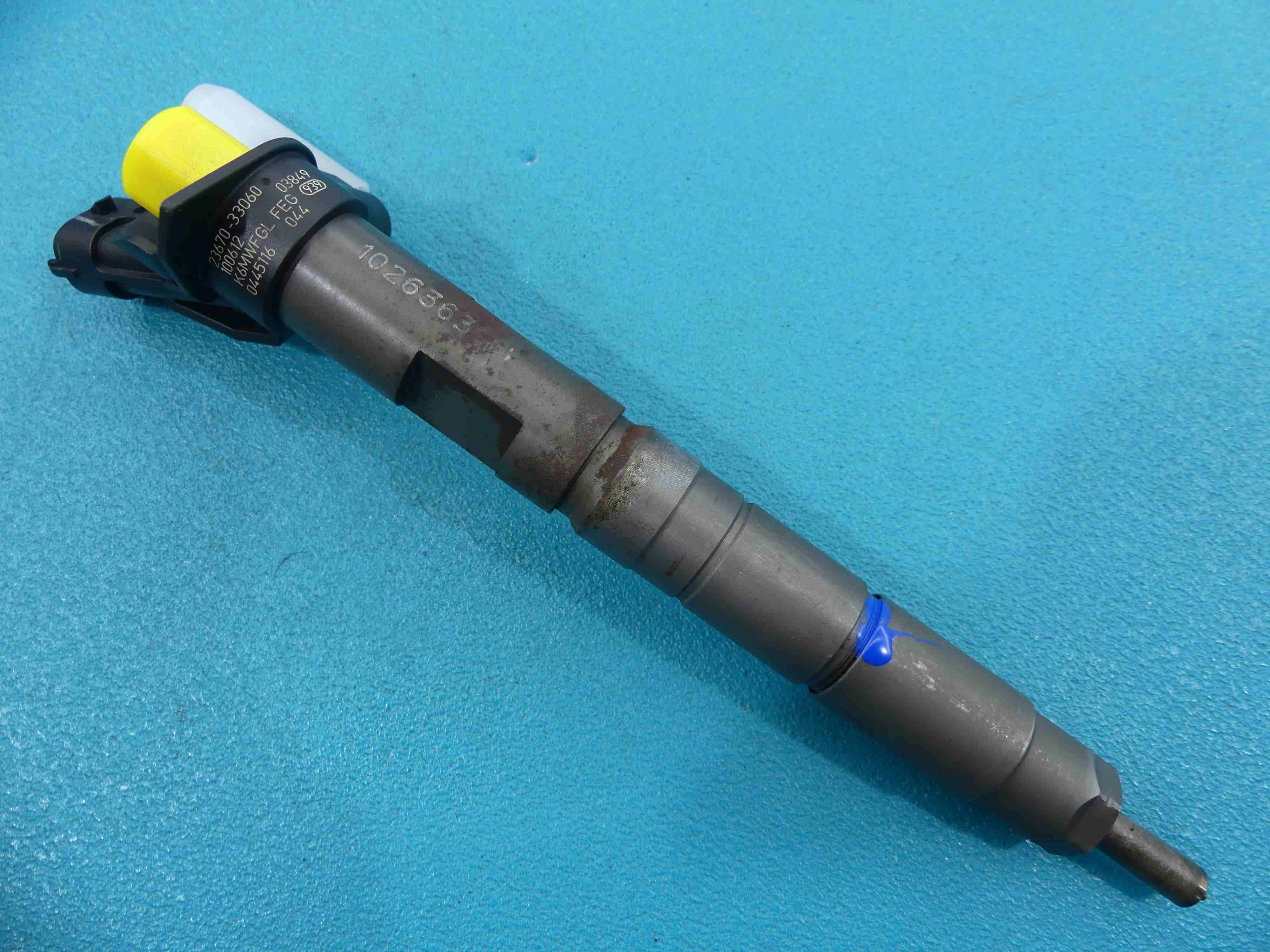 TEST Wtryskiwacz Audi A6 C6 0445115024 3.0 tdi